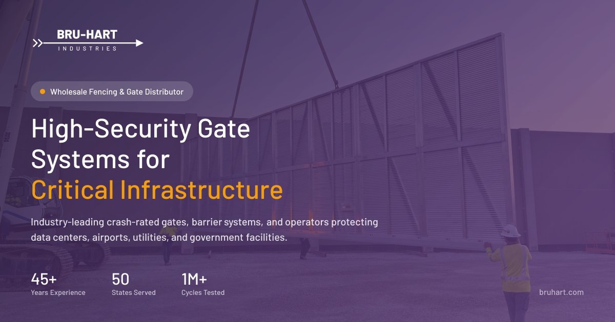 Bru-Hart Industries | High-Security Gate Systems